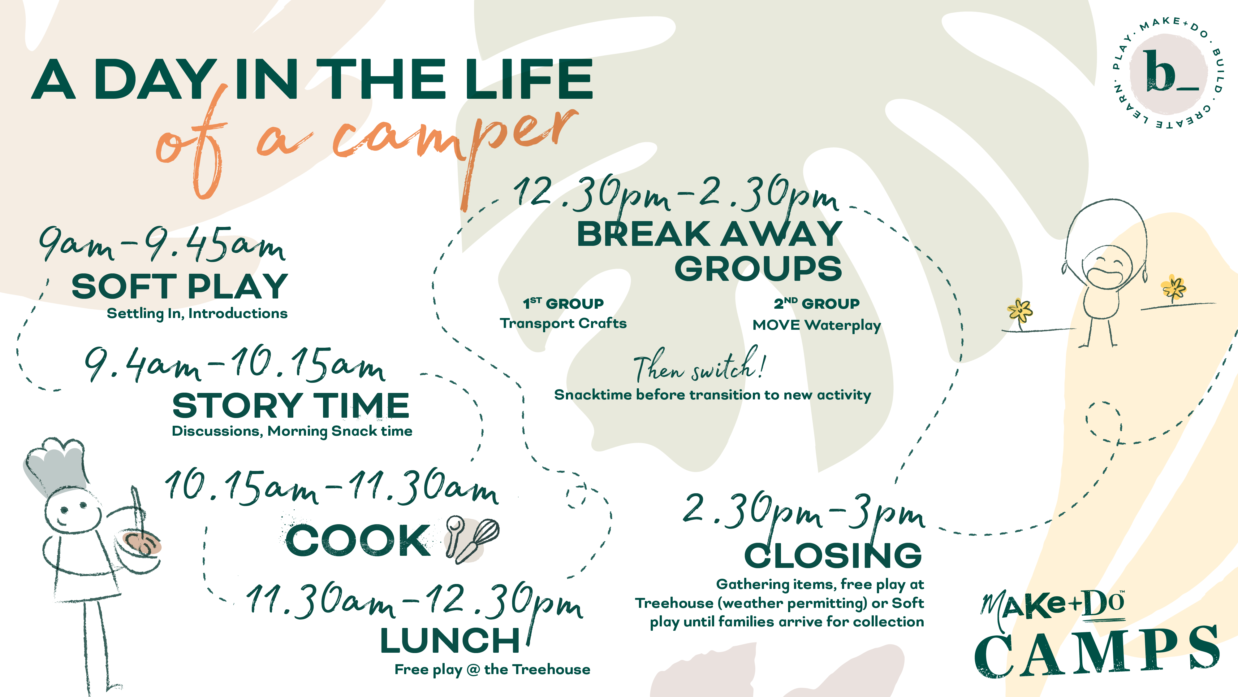Exclusive Day Camp at b_together by Kids 21-16 Jun