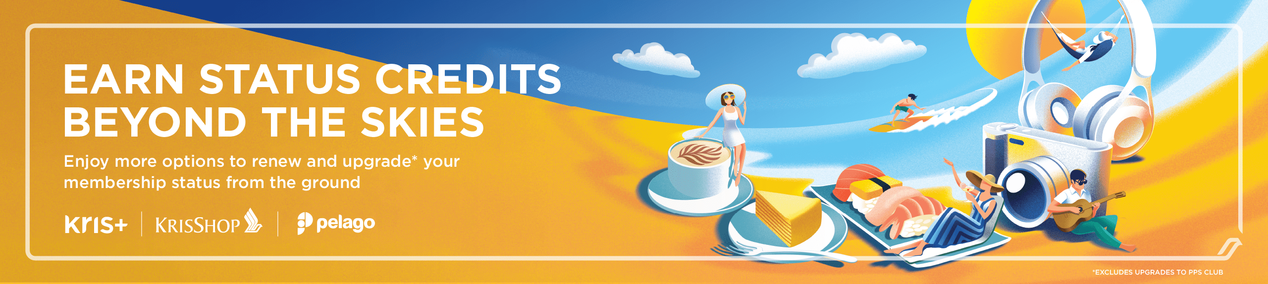 Earn Status Credits Beyond the Skies | Singapore Airlines